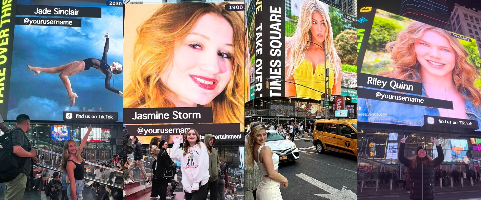 Times Square Billboard Feature
