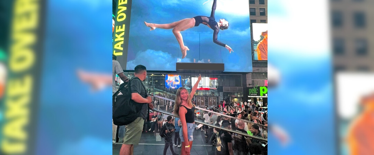 Times Square Billboard Feature