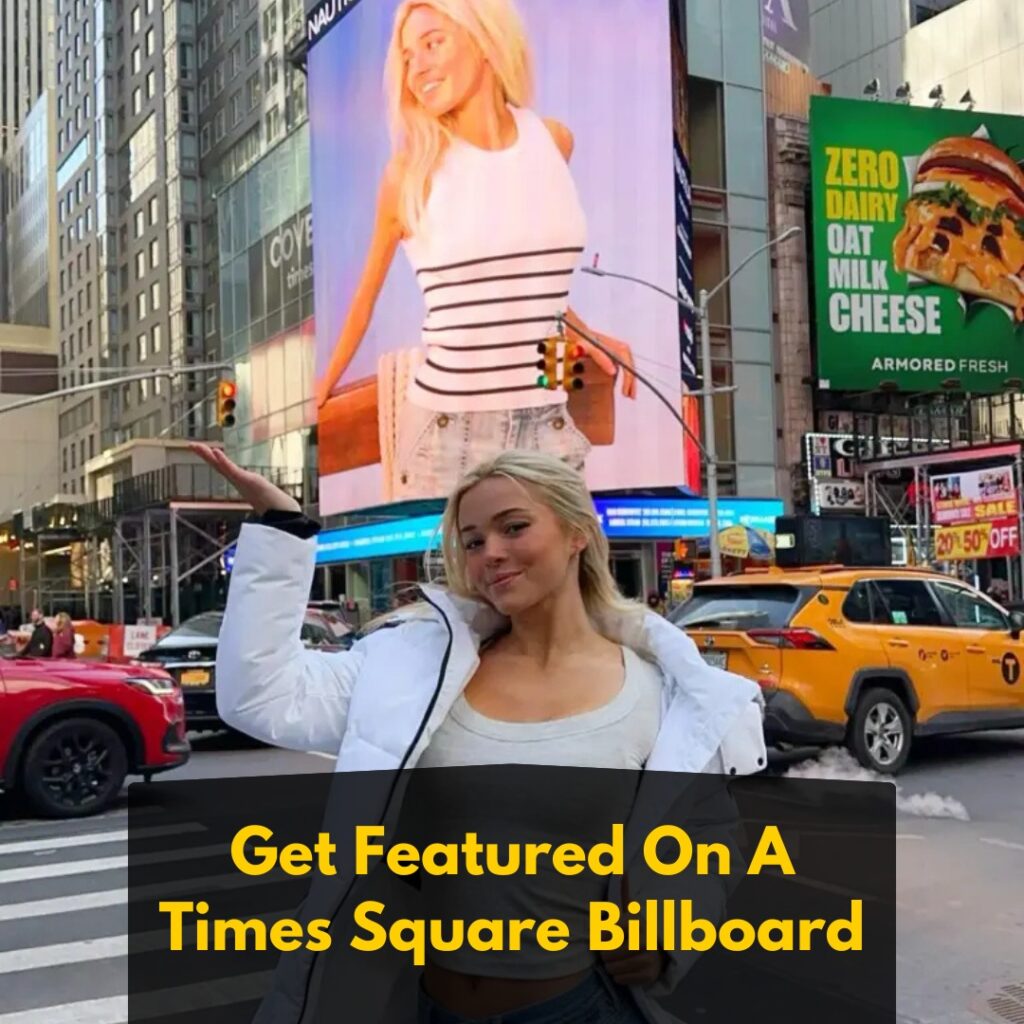 Times Square Billboard Feature